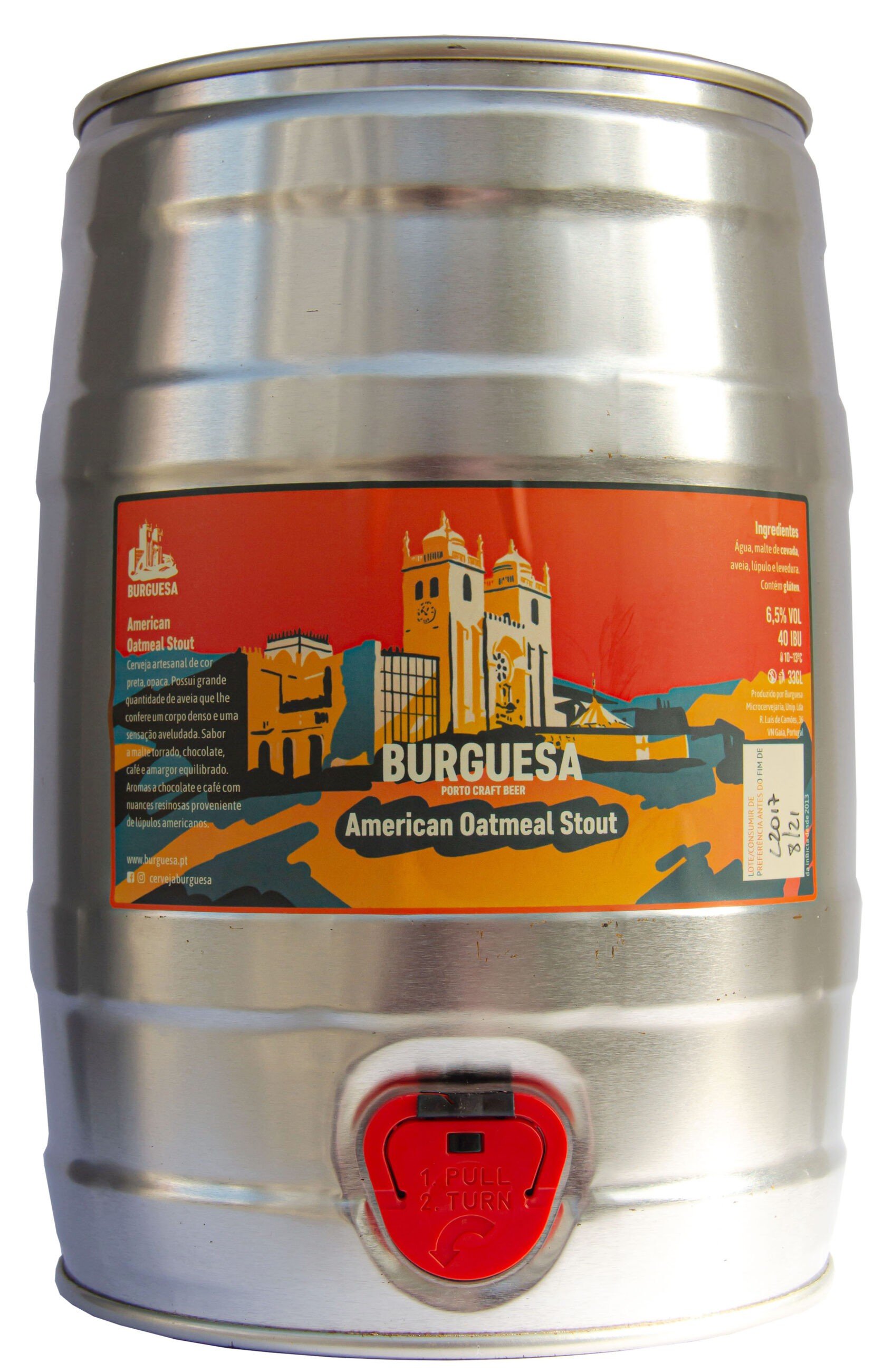 American Oatmeal Stout - Mini Keg | Craft & Draft